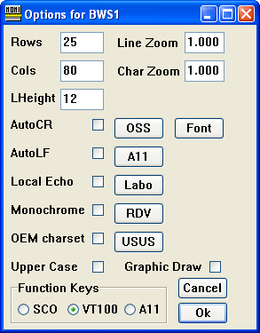 OSS / VT100